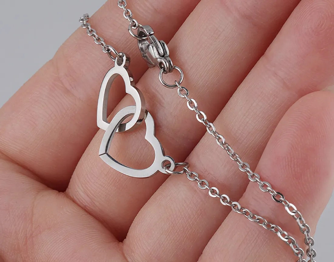 Forever Connected Charity Necklace – Ribbon of Hope